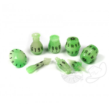 Buy PolyHero Rogue 8 Dice Set - PolyHero Dice - Accessories