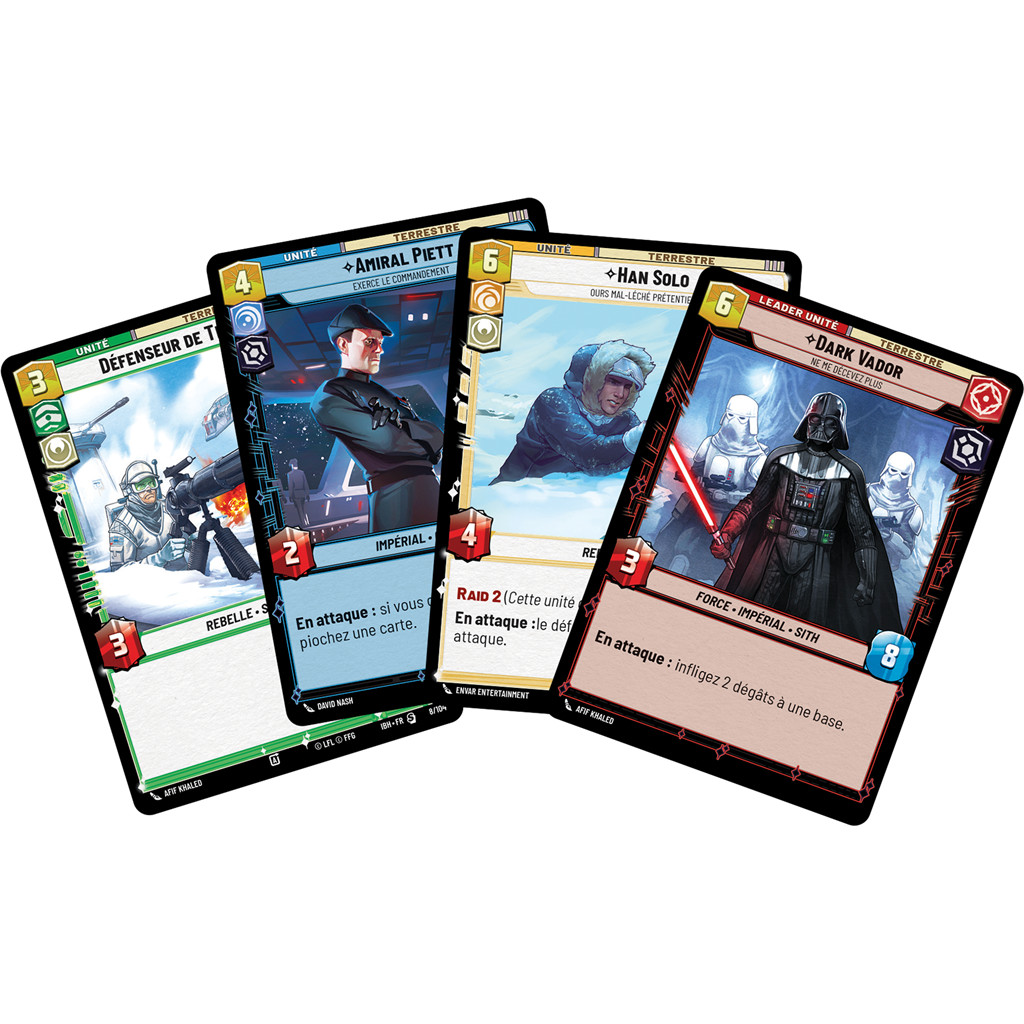Buy Star Wars Unlimited: Bataille d'intro - Hoth - Fantasy Flight Games - Card games