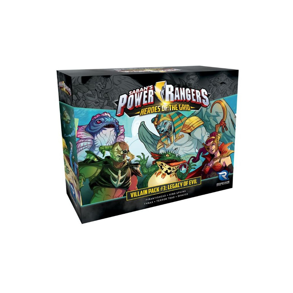 Power Rangers: Heroes of the Grid – Villain Pack 3: Legacy of Evil ...