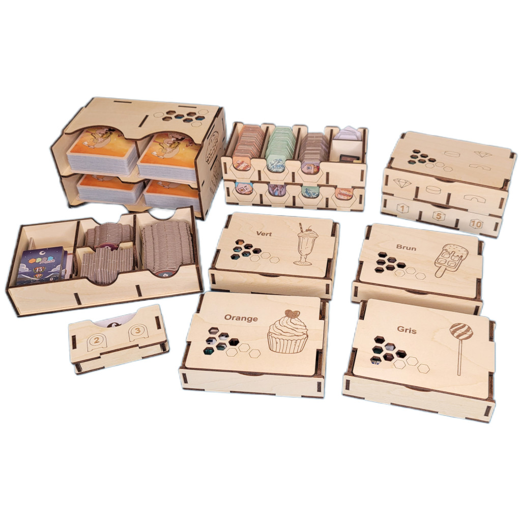 Sweet Lands - Wooden insert - Boutique Philibert EN
