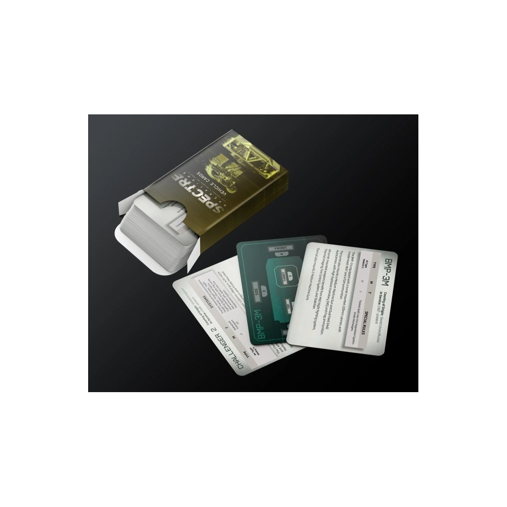 Buy Spectre Operations Vehicle Cards Pack 1 - Spectre Miniatures ...