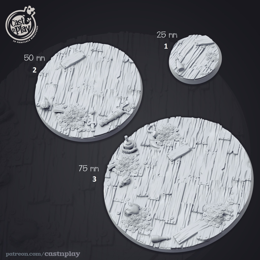 Cast n Play - Cursed Crew - Bases - Boutique Philibert EN